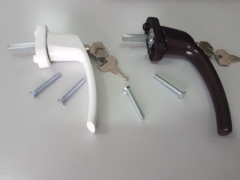 Manere cu blocare fereastra termopan - blocare geam termopan